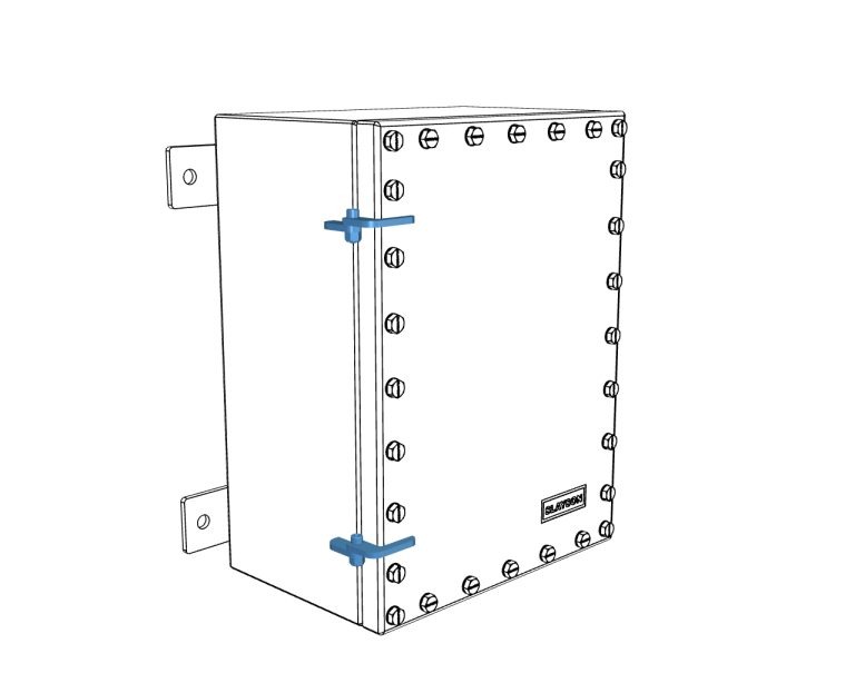 Hinged Lids for NEMA 6P/IP68 Enclosures | SLAYSON