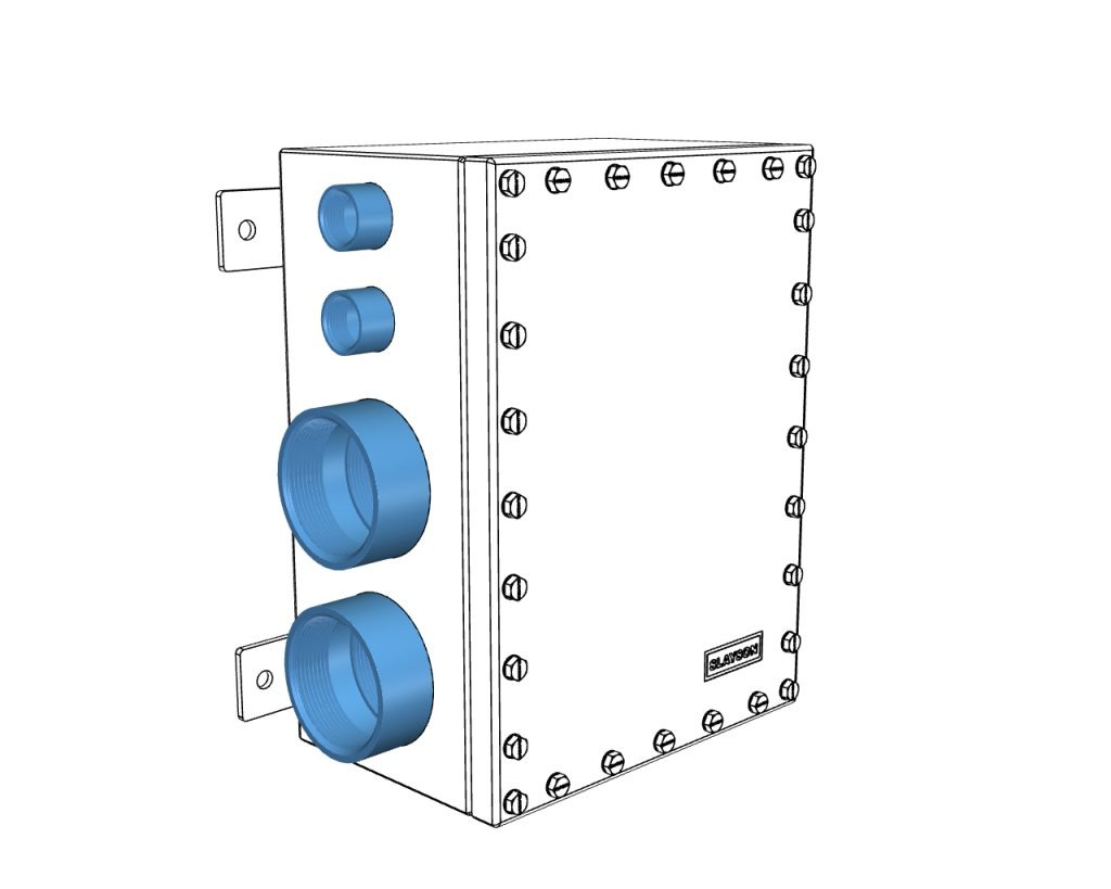 Welded in Place Hubs for NEMA 6P/IP68 Enclosures | SLAYSON