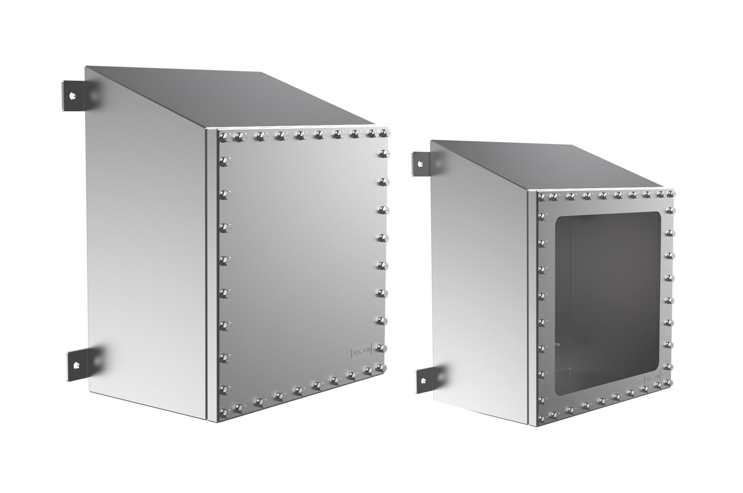 Heavy Duty Gusset Mount Tabs for NEMA 6P / IP68 Enclosures | SLAYSON