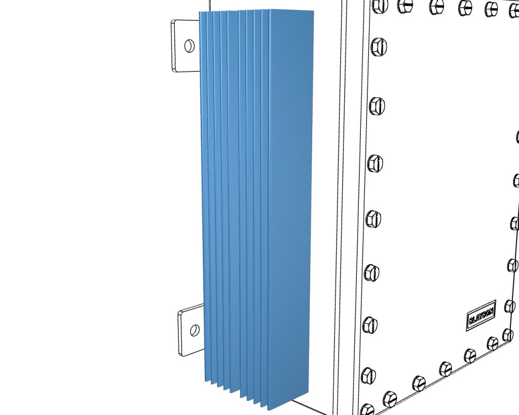 Integrated Thermal Heatsink for NEMA 6P / IP68 Enclosures | SLAYSON
