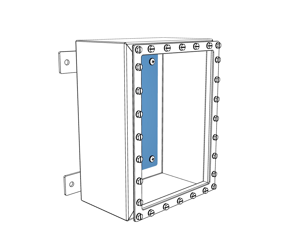 Internal Mounting Plate for NEMA 6P/IP68 Enclosures | SLAYSON