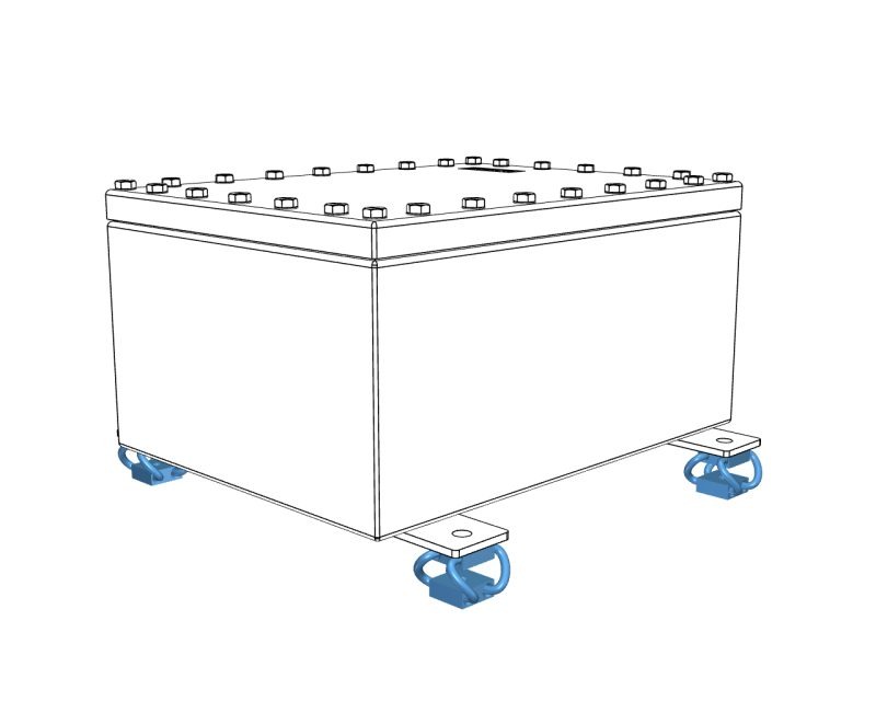 Shock & Vibration Isolation Mount Kits for Enclosures | SLAYSON