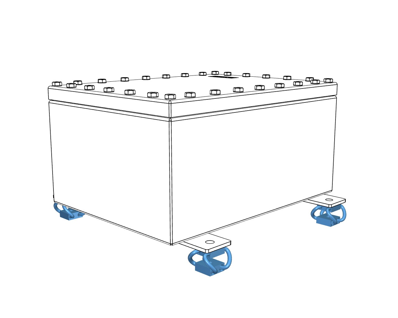 Shock & Vibration Isolation Mount Kits for Enclosures | SLAYSON