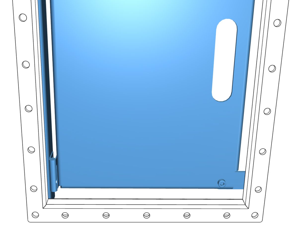 Swing Out Panel for NEMA 6P/IP68 Enclosures | SLAYSON
