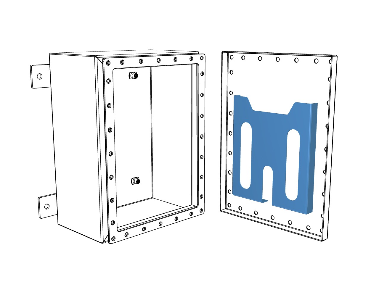 Document Pocket for NEMA 6P / IP68 Enclosures | SLAYSON